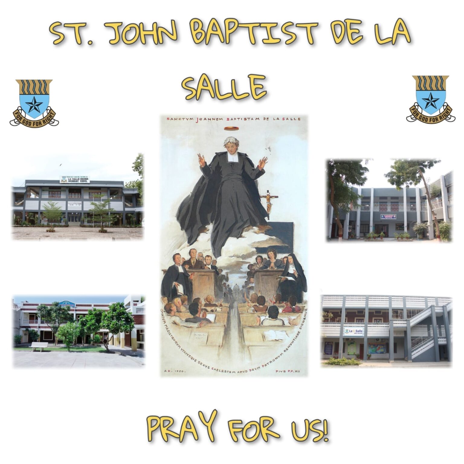 Happy Birthday, St. La Salle – Patron of Teachers! – La Salle Higher ...